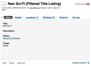 Custom search filter options built into the CMS make for better UI ...