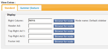 eZ Publish object edit interface customizations: browse mode and custom ...