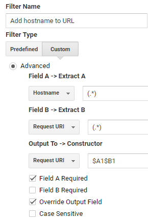 Google Analytics: how to filter by multiple domains and paths in a view ...