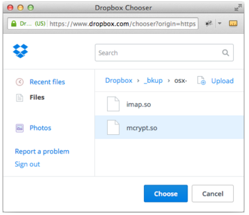 Integrating the Dropbox Chooser with eZ Publish | Mugo Web