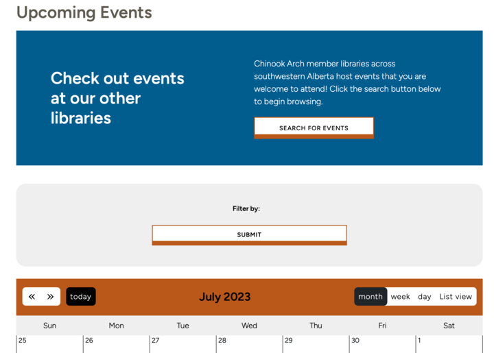 Chinook Arch Regional Library System | Mugo Web